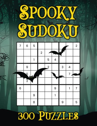 Spooky Sudoku – 300 Puzzles (8.5 x 11 inch) by North Star Books | Goodreads