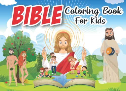 Bible Coloring Book for Kids: A Fun Way for Kids to Color through the ...
