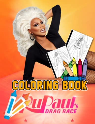Rupauls Coloring Book: Perfection Wonderful Drag Premium Edition Race ...