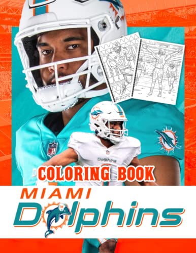 Miami Coloring Book: Relaxation Favorite Dolphins Creativity & Books ...