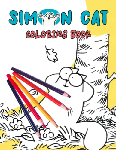 Simon Coloring Book: Unofficial Confidence Cat Everything High-quality ...