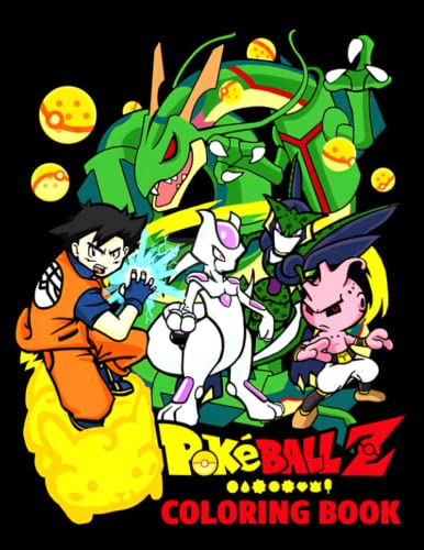 Pokeball Coloring Book: Be Happy Creativity Z A Small Books For Adults ...