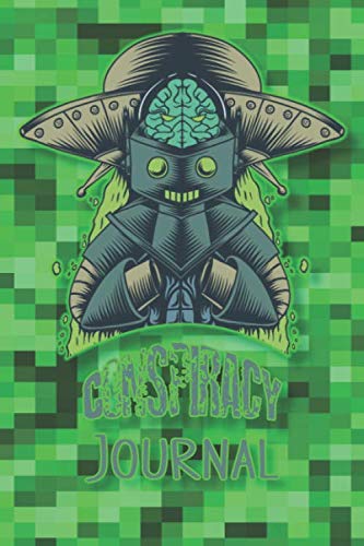 Conspiracy Journal: Small notebook for gamers, RPG, hex art, hex map ...