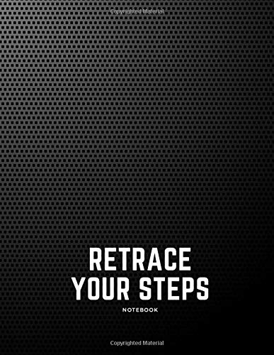 Retrace Your Steps: 1 cm. Graph Paper Journal, Notebook, Diary, Large 8 ...