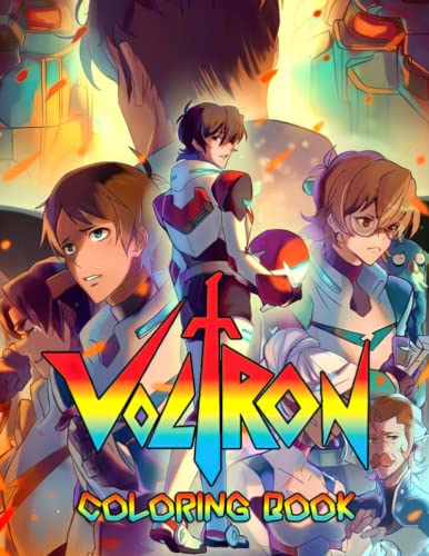 Voltron Coloring Book: Challenging An Adorable Awesome Exclusive Images ...