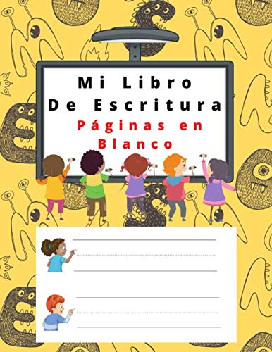 Mi Libro De Escritura Páginas en Blanco: 100 páginas vacías para la ...