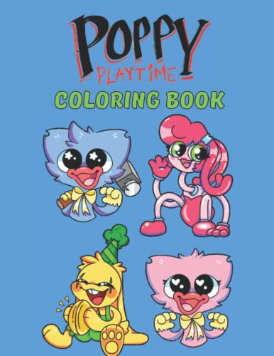 Poppy Playtime Coloring Book: New Original Coloring Poppy Playtime ...