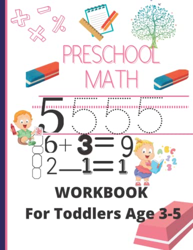 My best pre-school math workbook: Number tracing for kids|for beginners ...