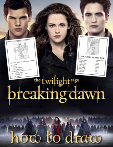 Twilight How To Draw: Learn Character In New Edition High Quality Saga ...