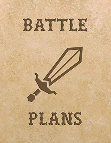 Battle Plans: (200 Pages) Blank Hexagonal Journal for Mapping ...