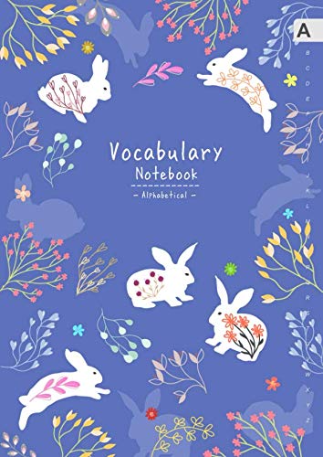 Vocabulary Notebook Alphabetical: A4 Notebook 3 Columns Large with A-Z ...