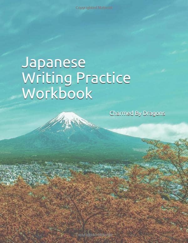 Japanese Writing Practice Workbook: Genkouyoushi Paper for Notetaking ...