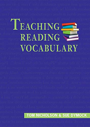 Teaching Reading Vocabulary by Tom Nicholson | Goodreads