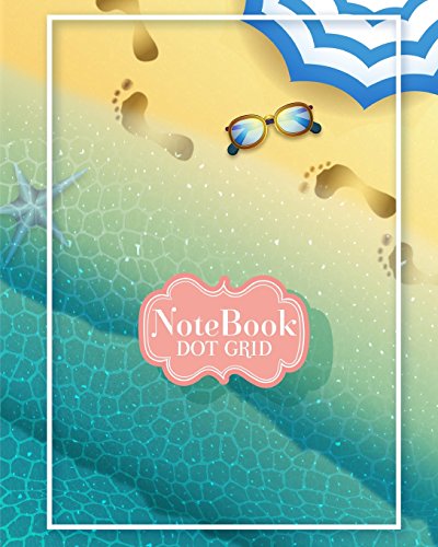 Notebook Dot-Grid: Cute Summer Beach Cover : Notebook Dot-Grid ...
