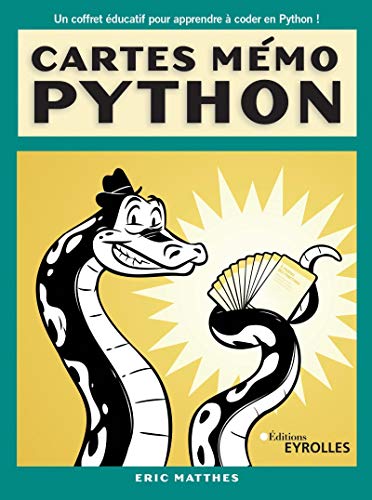 Cartes mémo Python: Synthaxe, concepts et exemples by Eric Matthes ...