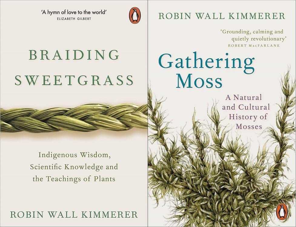 Braiding Sweetgrass & Gathering Moss - 2 Book Set Collection by Robin ...