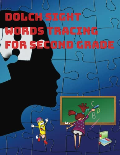 Dolch Sight Words Tracing For second Grade: Smart Word Tracing For Kids ...