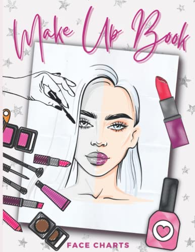 Makeup Practice Book for Kids: Basic Face Charts To Practice Makeup And ...