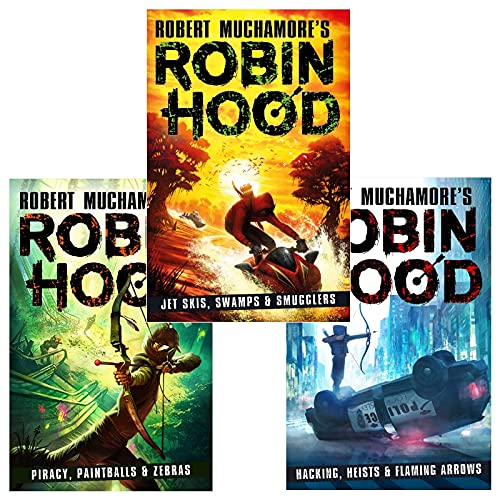 Robin Hood Series 3 Books Collection Set By Robert Muchamore by Robert ...