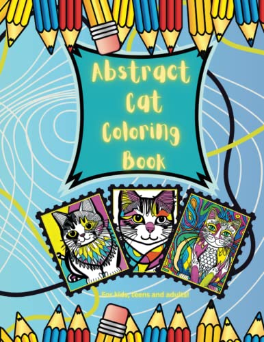 Abstract Cat Coloring Book by Esther's Adventure | Goodreads