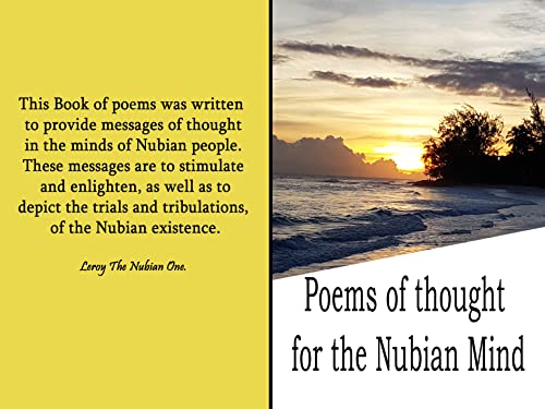 Poems of Thought for the Nubian Mind by Leroy Nubian | Goodreads