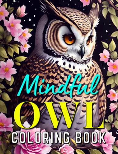 Mindful Owl Coloring Book: Beautiful and Intricate Owls to Unwind and ...