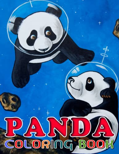 Panda Coloring Book: Including 40 Coloring Pages Of This Cute Bear For ...