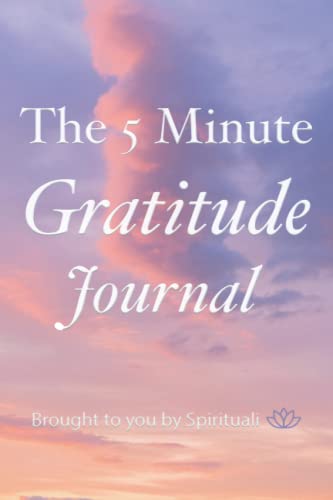 5 minute gratitude journal: A 90 day gratitude journal for women for ...