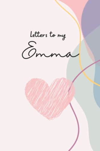 Letters to my Emma: Pink blank journal to fill with letters for the ...