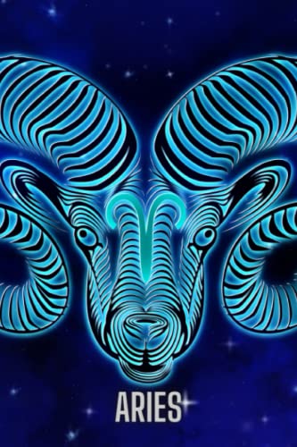 Aries: Zodiac Sign Aries, Notebook Journal Astrology Blank Lined ...