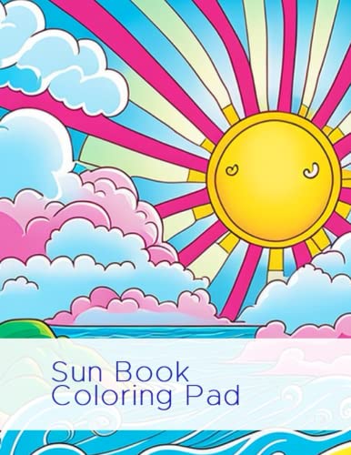 Sun Coloring Book for Kids: Easy Designs to Color | Fun Colorings ...