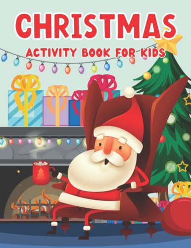 Christmas Activity Book for Kids: A Fun Christmas Theme Learning ...