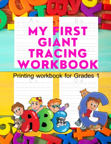 My First Giant Tracing Workbook: abc tracing workbook a-z alphabet ...