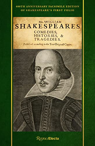 Shakespeare's First Folio: 400th Anniversary Facsimile Edition: Mr ...