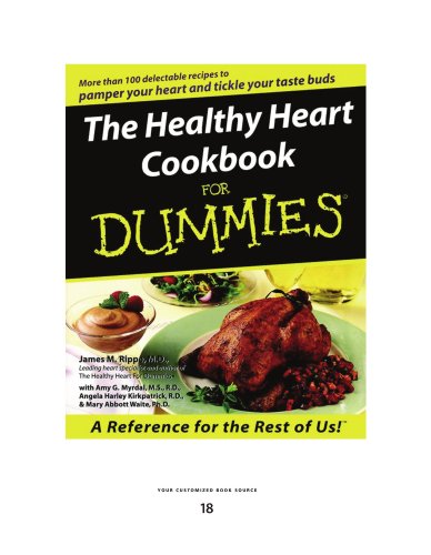 The Healthy Heart Cookbook for Dummies: Easyread Super Large 18pt ...