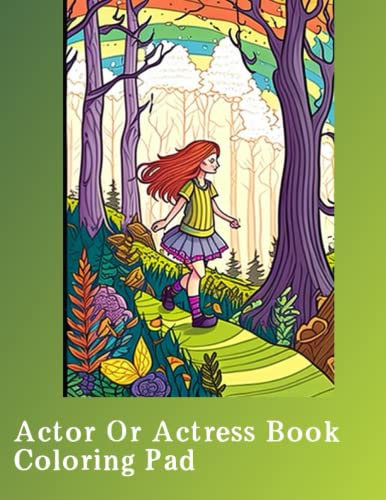 Actors Coloring Book for Toddlers - Fun and Engaging Coloring Pages ...