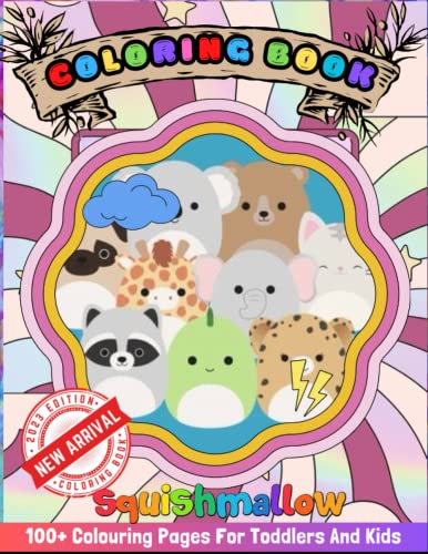 The Coloring Book: The Cute Colouring Book for Toddler, Kids All Ages ...