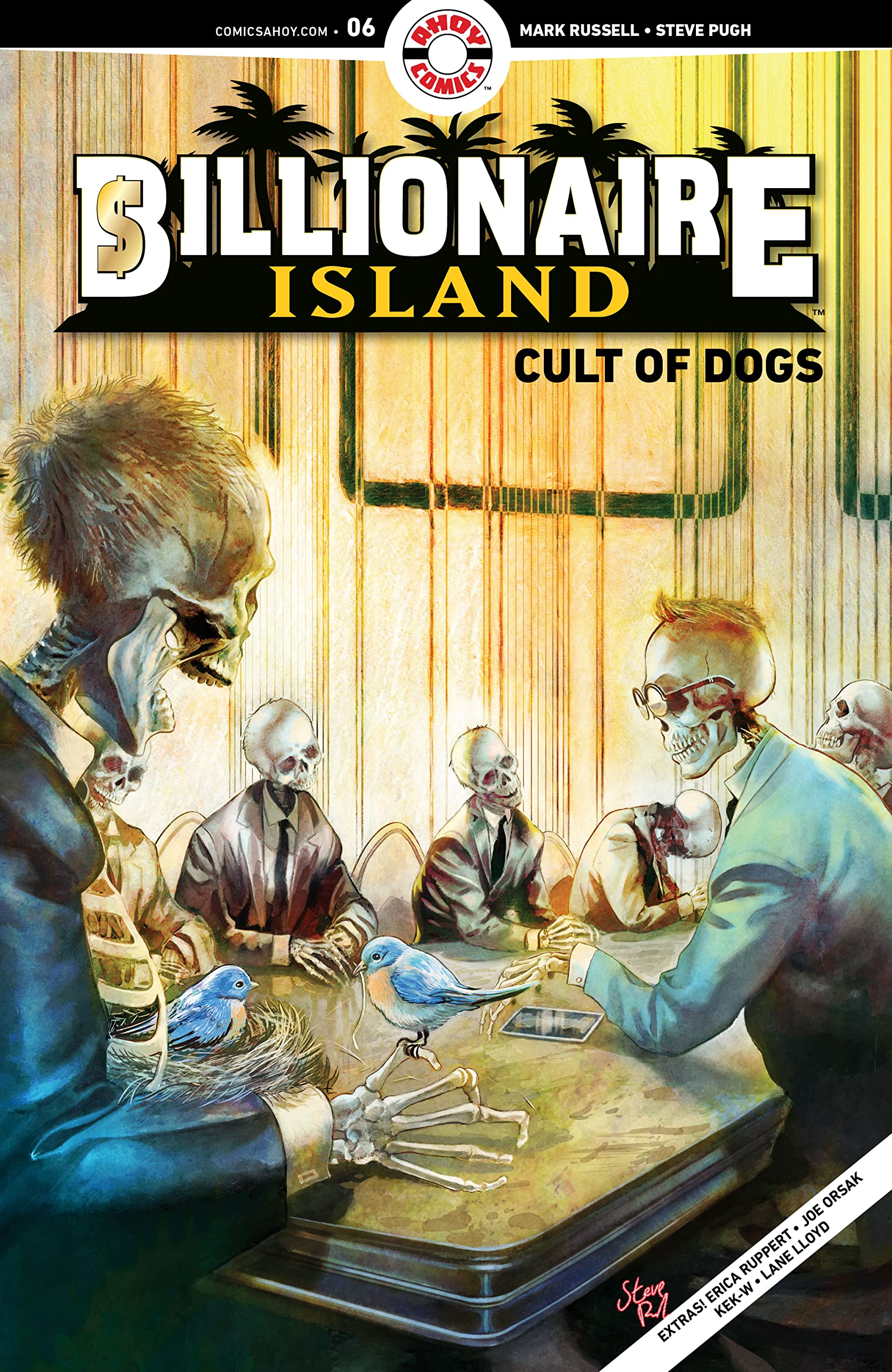Billionaire Island: Cult of Dogs Vol. 2 #6 by Mark Russell | Goodreads