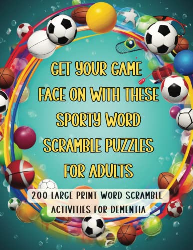 Get Your Game Face On with These Sporty Word Scramble Puzzles for ...