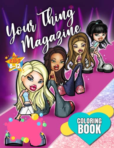 Model Magazine Coloring Book For Adults: 30+ Large Giant Coloring Pages ...