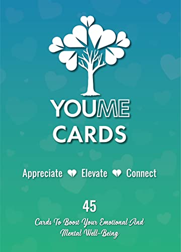 YouMe Cards: 45 Emotional & Mental Well-Being Cards by YouMe Creations ...