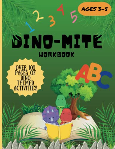 Dino-mite Workbook - The Perfect Backpack Learning Companion to Keep ...