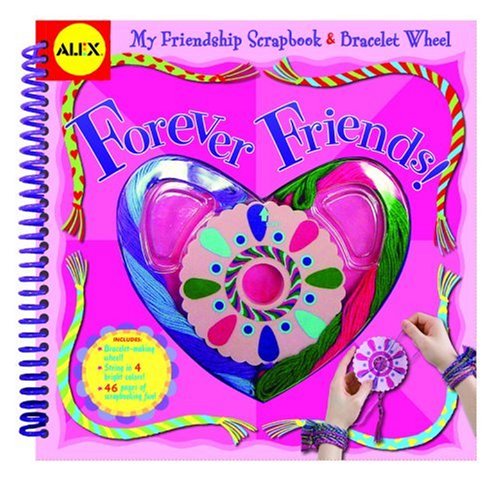 Forever Friends: My Friendship Scrapbook & Bracelet Wheel by Alex Toys ...
