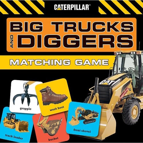 Big Trucks and Diggers Matching Game (Caterpillar) by Caterpillar ...