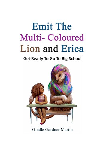 Emit le lion multicolore et Erica se préparent à aller à l’école (Emit ...