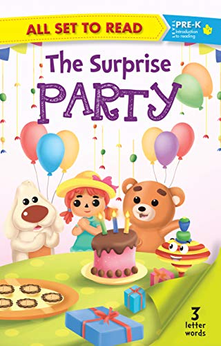 All set to Read- Level Pre-K- The Surprise Party- READERS by OM Books ...