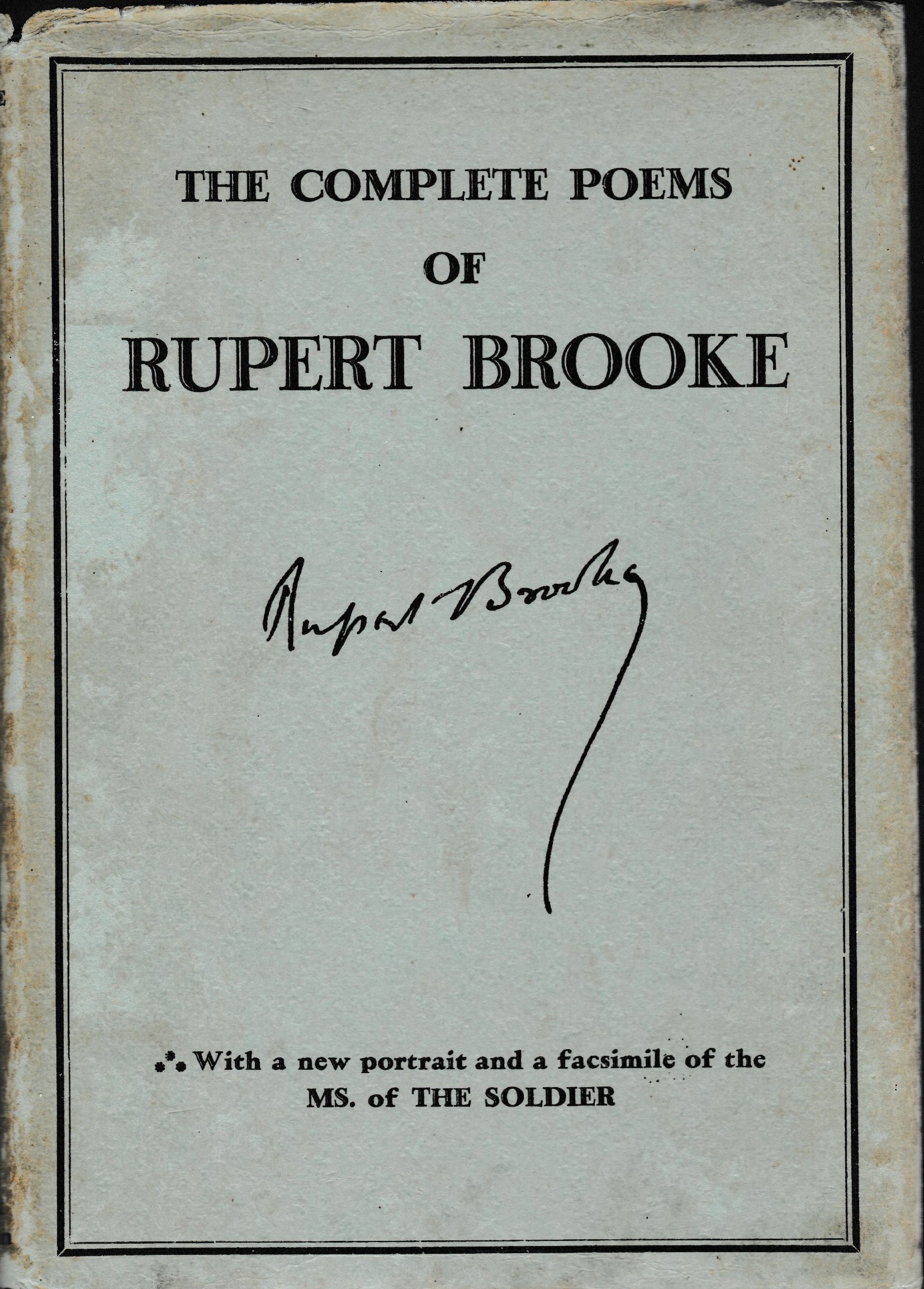 The Complete Poems of Rupert Brooke by Rupert Brooke | Goodreads