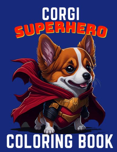 Superhero Corgi