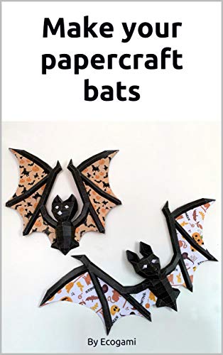 Make your papercraft bats: 3D puzzle | Paper sculpture | Papercraft ...
