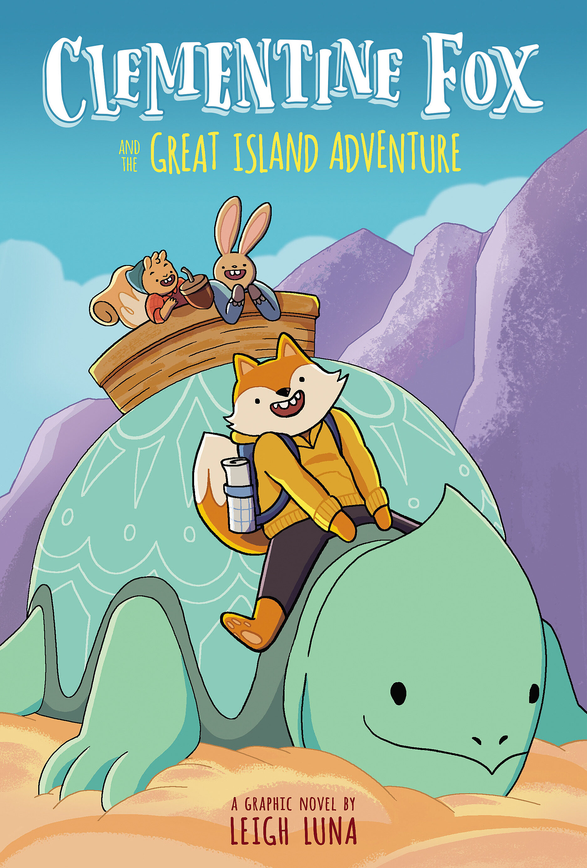 Clementine Fox and the Great Island Adventure: A Graphic Novel by Leigh ...